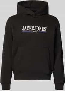 Jack & Jones Hoodie mit Label-Print Modell FREDERIKSBERG