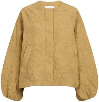 Object Veste col rond brod&eacute;e