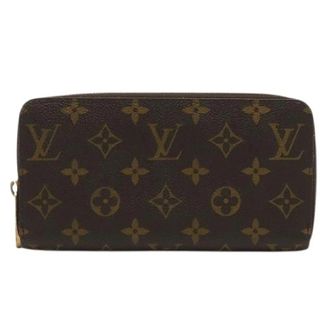 Louis Vuitton Pre-owned Monogram Long Zip Wallet - - Pre-owned - Damen - Braun - ONE SIZE