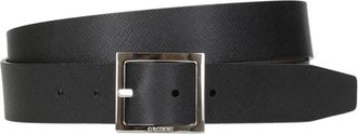 Orciani Homme, Accessoires, Noir, Taille: 110 CM Reversible Leather Belt
