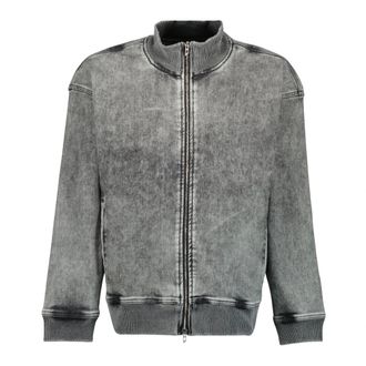 Diesel Herren, Jacken, Grau, SGröße