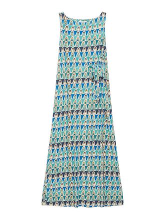 Maliparmi Robe Au Genou - Bleu