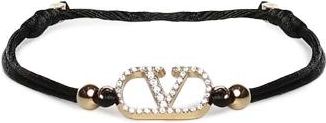 Valentino Garavani Femme, Accessoires, Noir, Taille: ONE Size Bracelet VLogo Signature