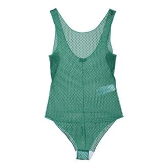 Elisabetta Franchi Body - Femme - Tops - Vert - Taille: 38 FR