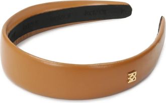 Kazar Hellbraunes Haarband mit kleinem Monogramm - - Accessories - Damen - Braun - ONE SIZE