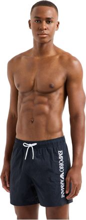 Emporio Armani Klassische Herren-Badehose, 10,2 cm, Armani Blu, XXL