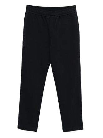 Moncler pantalon de jogging à taille élastiquée - Noir
