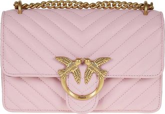 Pinko Pinko, Femme, Sacs, Rose, Taille: ONE Size Love One Mini Simply Bag