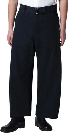 STUDIO NICHOLSON Homme, Pantalons, Bleu, Taille: M Barr Pant