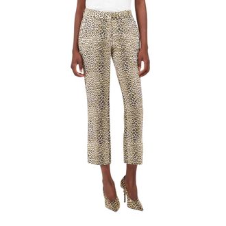 Roberto Cavalli Pop Jaguar Print Hosen - - Trousers - Damen - Gelb - XS