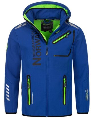 Geographical Norway Softshelljacke Herren Fr&uuml;hlings Jacke Softshell Jacke Outdoor Regen &Uuml;bergangs Jacke
