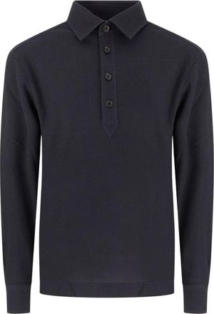 Ermenegildo Zegna Polo - Homme - Tops - Bleu - Taille: XL