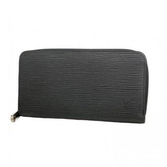 Louis Vuitton unisex, Pre-owned, Noir, Taille: ONE Size Portefeuille long (&agrave; deux volets) Pre-owned