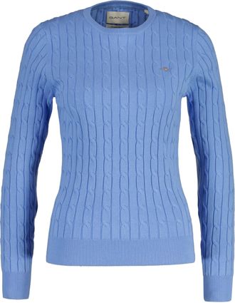 GANT Stretch Cotton Cable C-Neck Strickpullover