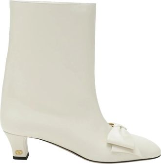 Valentino Garavani Femme, Chaussures, Blanc, Taille: 37 1/2 EU Stivale Basso Bowow