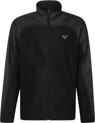 Prada Kapuzenjacke aus technischem Stoff - - Sport - Herren - Schwarzk - L