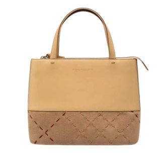 Burberry Sac cabas en daim Pre-owned - Femme - Pre-owned - Brun - Taille: ONE Size