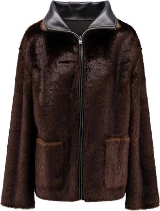 Stand Studio Stand Studio, Damen, Jacken, Braun, XSGröße