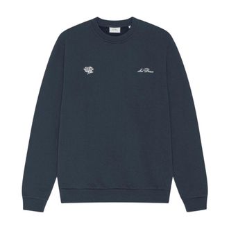 Les Deux Sweatshirts - - Sweatshirts & Hoodies - Herren - Blau - S
