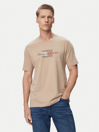 Tommy Hilfiger T-Shirt MW0MW43226 Beige Regular Fit