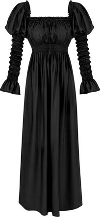 Sleeper Paloma Maxikleid - Schwarz