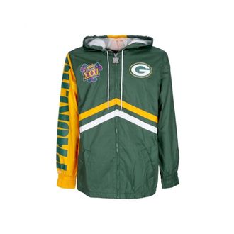 Mitchell & Ness Homme, Sport, Vert, Taille: XL Vestes de formation