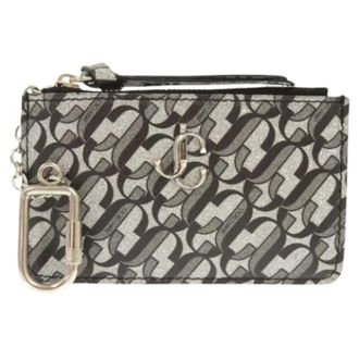 Jimmy Choo London Portefeuille en cuir Pre-owned - Femme - Pre-owned - Gris - Taille: ONE Size