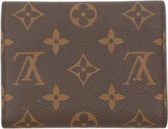 Louis Vuitton Portefeuille Tri-Fold Monogram Pre-owned - Femme - Pre-owned - Brun - Taille: ONE Size