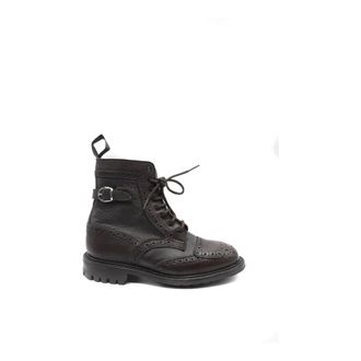 Trickers Stilvolle Booties f&uuml;r den Alltag - - Shoes - Damen - Braun - 37 EU