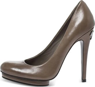 Tory Burch escarpins pre-owned 125 mm à plateforme - Marron