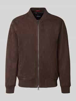 Cinque Regular Fit Bomberjacke in Leder-Optik Modell Rapid
