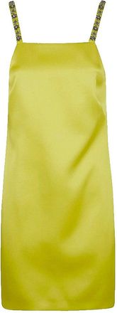 Twinset Robe Courte - Jaune