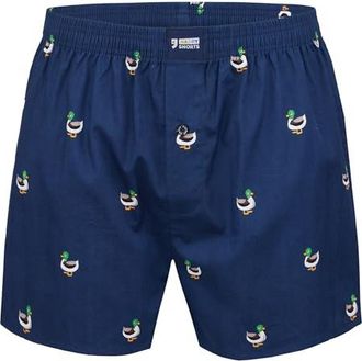 Happyshorts Boxer américain pour homme - Boxer tissé - Canard, Canard, XL