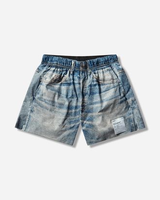 SATISFY Men s PeaceShell 5in Unlined Shorts Digital Denim