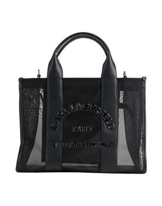 Karl Lagerfeld RUE ST-GUILLAUME SQUARE MESH MEDIUM TOTE BAG
