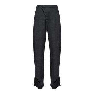 VSP Tasha Wollhose - - Trousers - Damen - Grau - M
