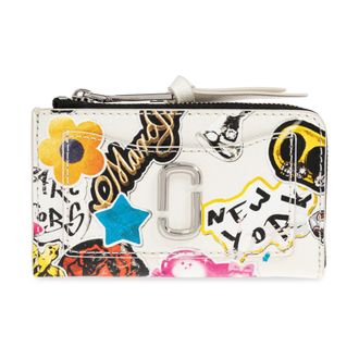 Marc Jacobs Femme, Accessoires, Multicolore, Taille: ONE Size Porte-cartes &agrave; imprim&eacute;