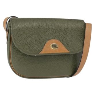 Dior Sac bandouli&egrave;re vintage Pre-owned - Femme - Pre-owned - Vert - Taille: ONE Size