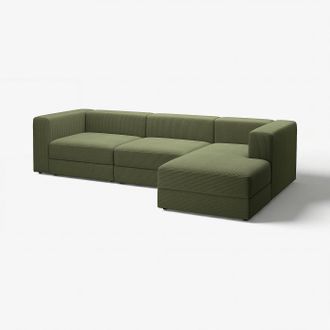 IKEA J&Auml;TTEBO 4er-Sitzelement + R&eacute;camiere