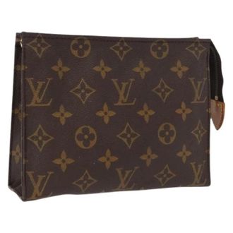 Louis Vuitton Pre-owned Canvas Clutch - - Pre-owned - Damen - Braun - ONE SIZE