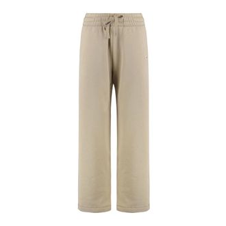 Maison Kitsun&eacute; Pantalon large - Femme - Pantalons - Beige - Taille: 36 FR