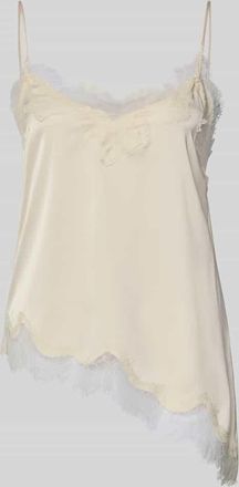 Mango Blusentop mit Spaghettitr&auml;ger