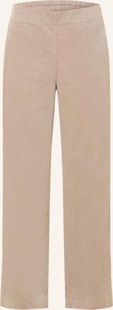 Marc O'Polo Marc Opolo Marlenehose Aus Samt beige