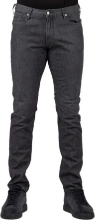 Emporio Armani Stretch Denim Slim Fit Jeans - - Jeans - Herren - Grau - W34