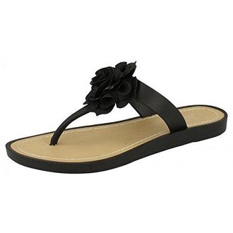 Savannah Tongs &agrave; fleur - Femme (38 EU) (Noir)