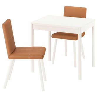 IKEA TONSTAD / TONSTAD Tisch und 2 St&uuml;hle