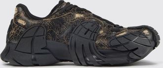 Camperlab Zweifarbige Tormenta Sneaker von aus Crackle-Leder mit abstraktem Muster