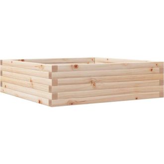 vidaXL Jardini&egrave;re 80x80x23 cm bois de pin massif Vidaxl