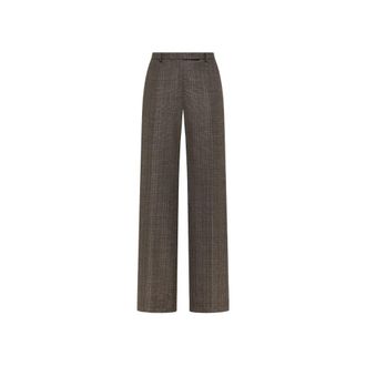 Seventy Pantalone Principe di Galles - - Trousers - Damen - Braun - 2XS