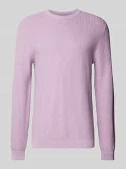 Mc Neal Strickpullover mit Strukturmuster